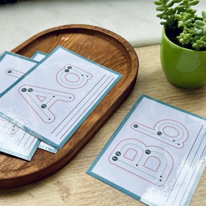 Preschool Printables Alphabet Play Doh Mats • Preschool Printable ...