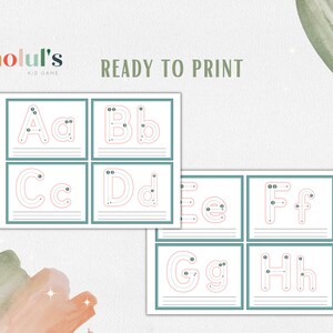 Preschool Printables Alphabet Play Doh Mats • Preschool Printable ...