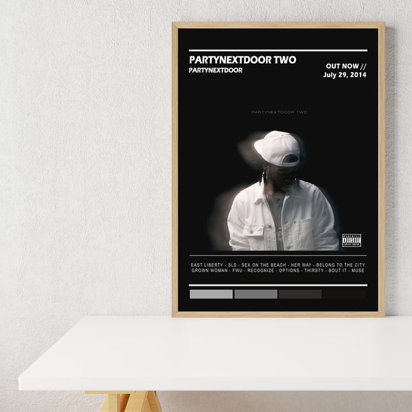 Partynextdoor Partynextdoor Album Poster - Etsy