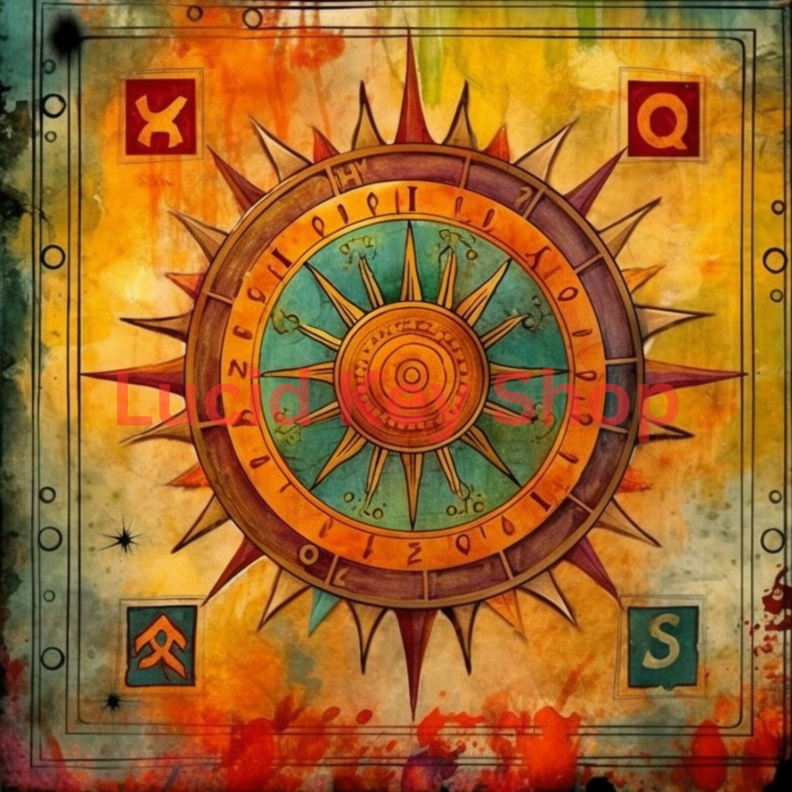 Morphic Field Mandala Attract Wealth - Etsy