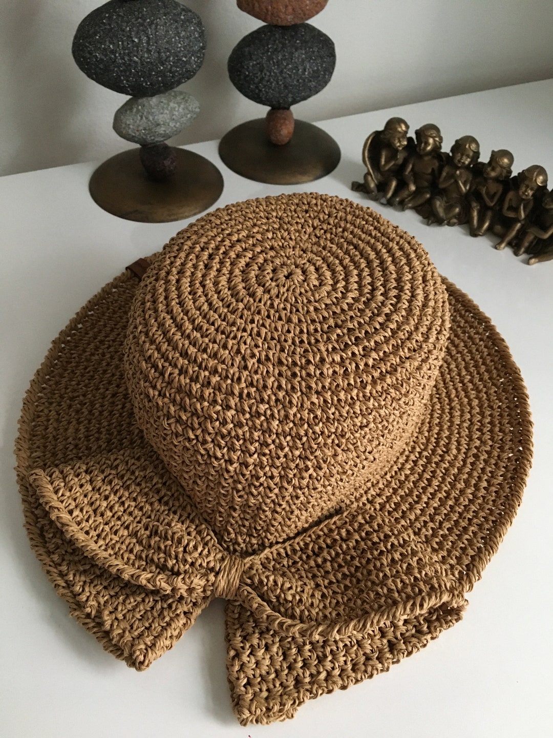 Crochet Hat | Paper Hat - Etsy
