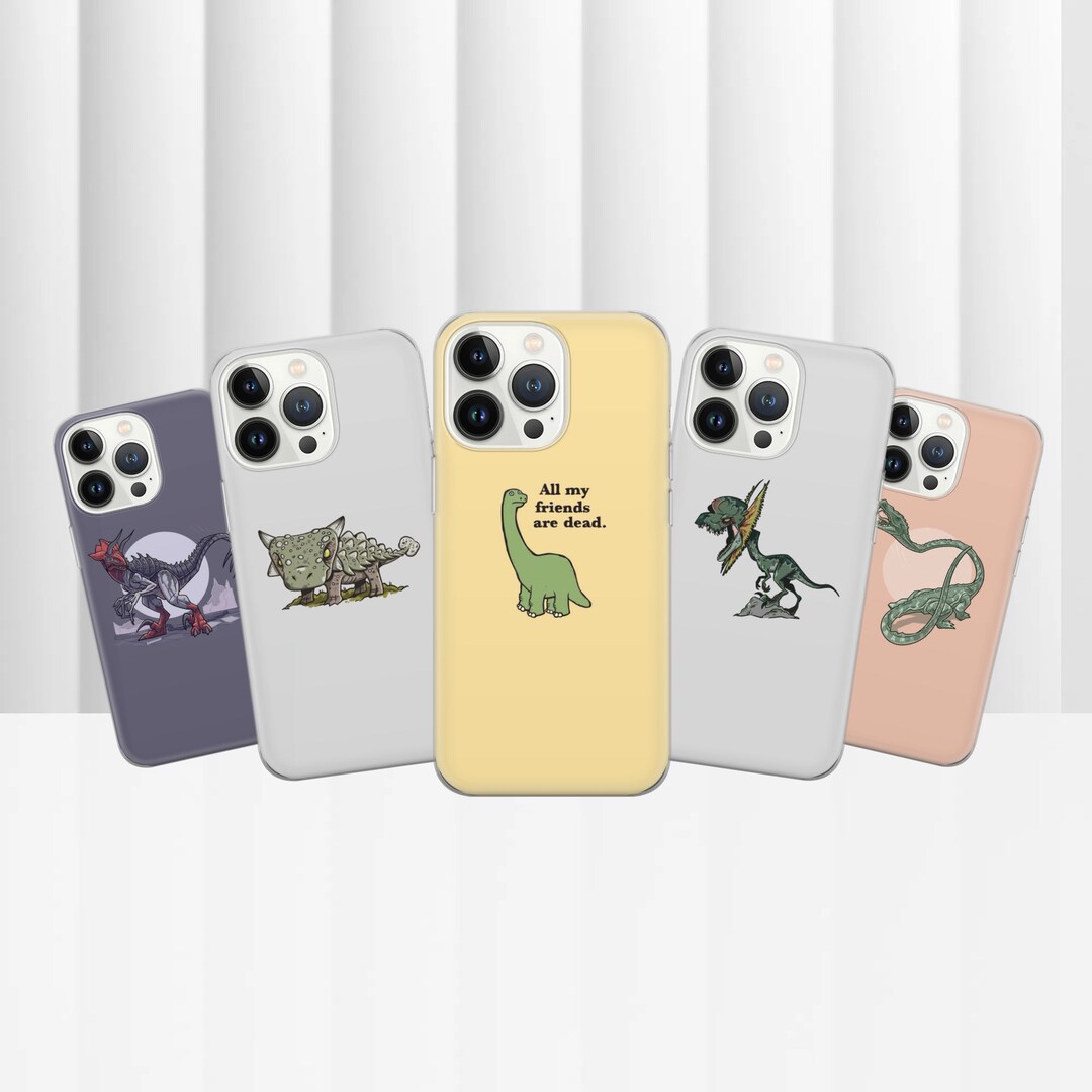 Dino T Rex Phone Case Jurassic Cover for iPhone 15 14 13 12 Pro 11 XR ...