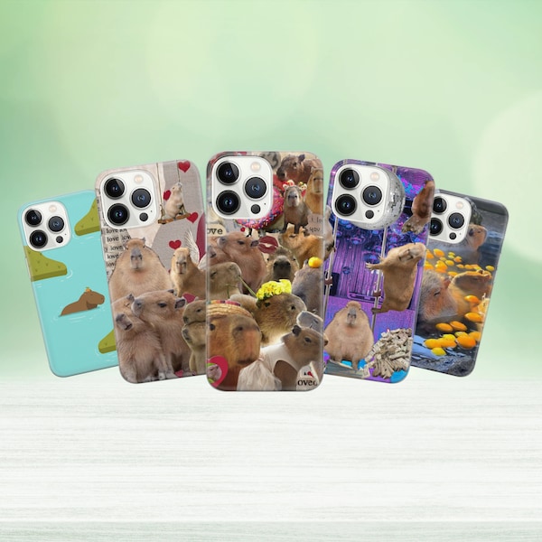 Capybara Phone Case - Etsy