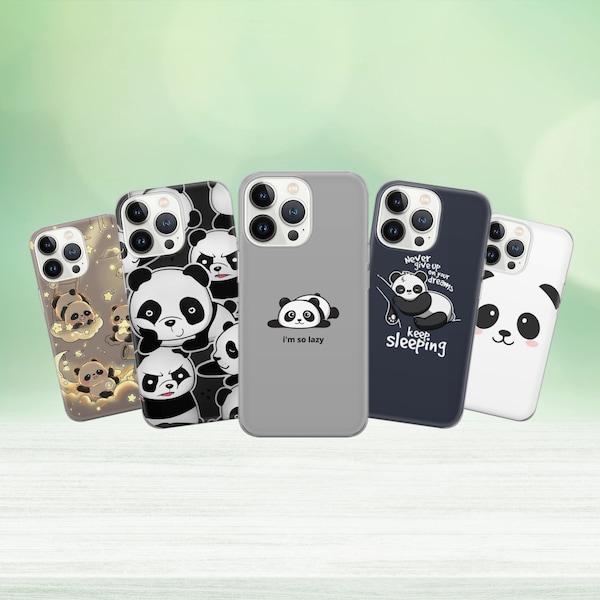 Panda iPhone Case - Etsy