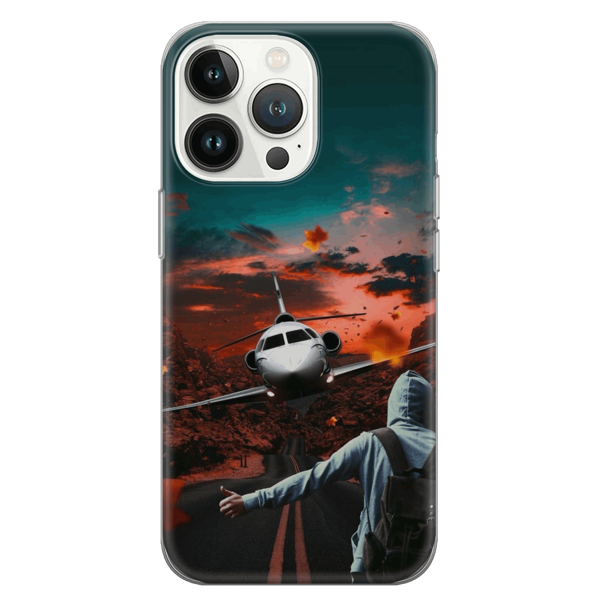 Aviation Phone Case Pilot Flight Cover for iPhone 15 14 13 12 Pro 11 XR ...
