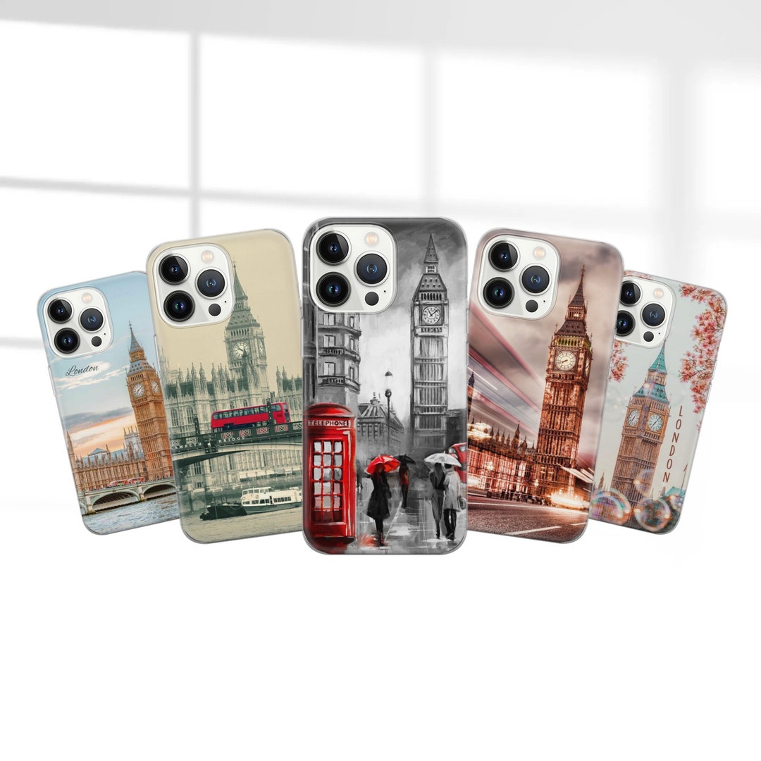 London Big Ben Phone Case Great Britain Cover for iPhone 15 14 13 12 ...