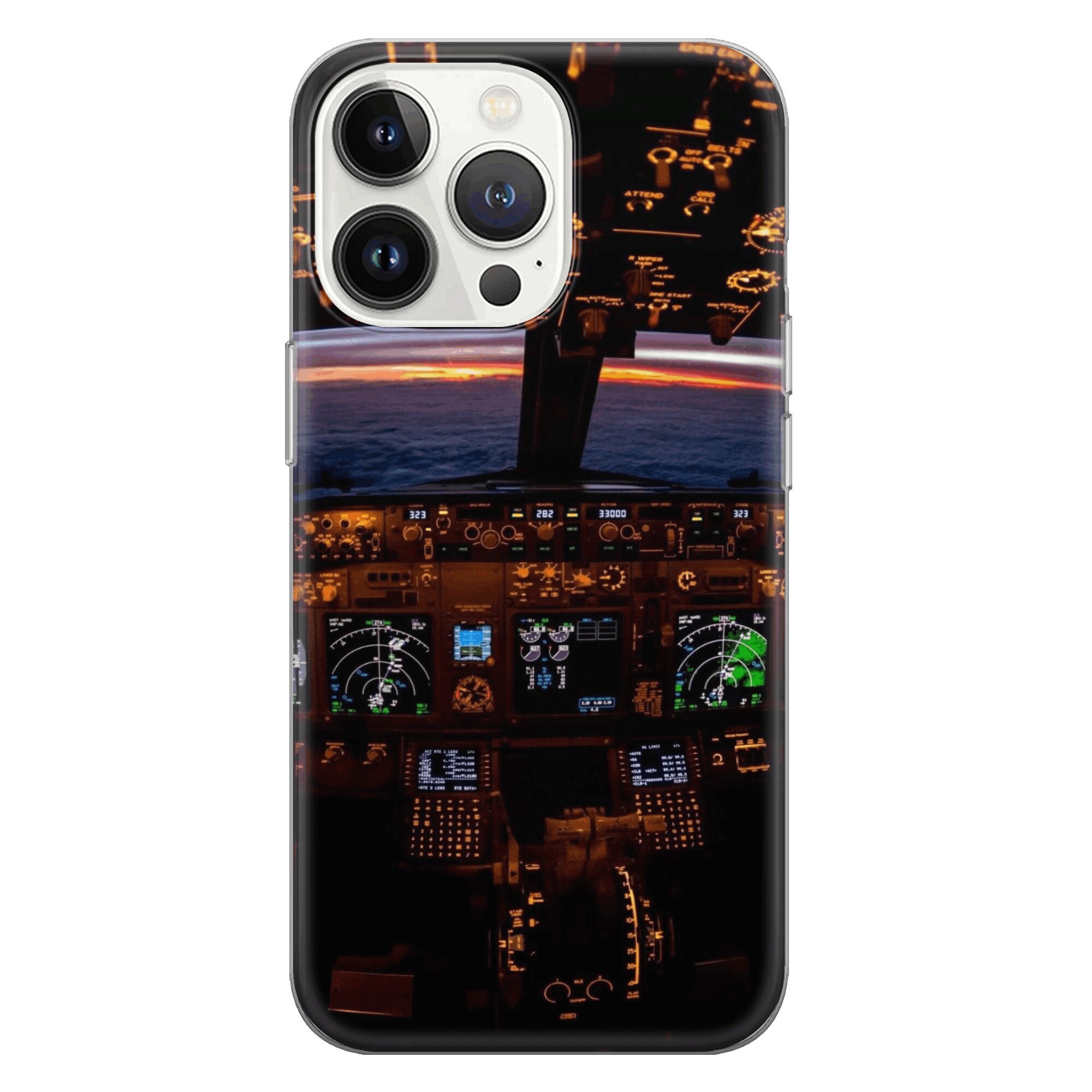 Aviation Phone Case Pilot Flight Cover for iPhone 15 14 13 12 Pro 11 XR ...