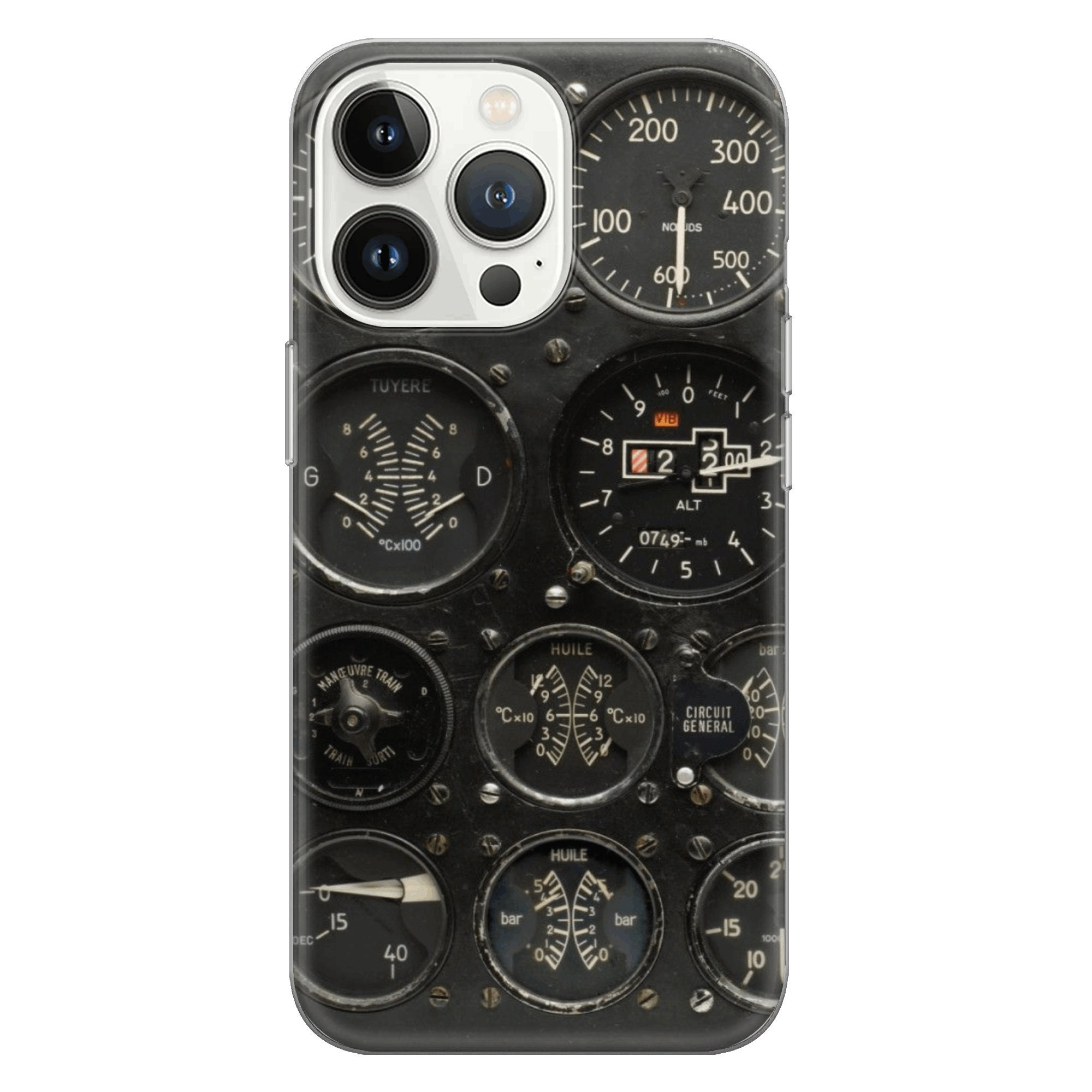 Aviation Phone Case Pilot Flight Cover for iPhone 15 14 13 12 Pro 11 XR ...
