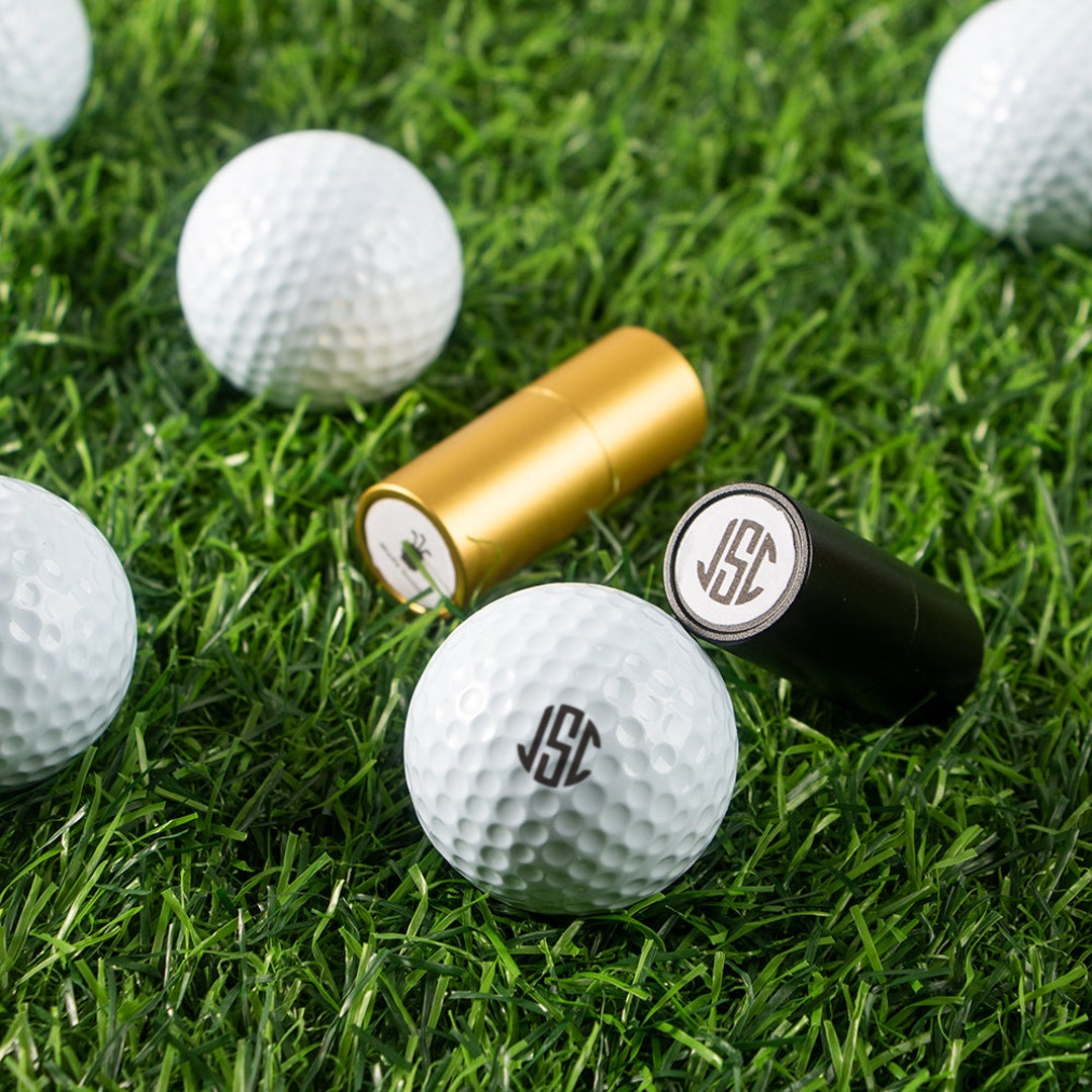Custom Golf Ink Stamppersonalized Golf Ball Stampgolf - Etsy