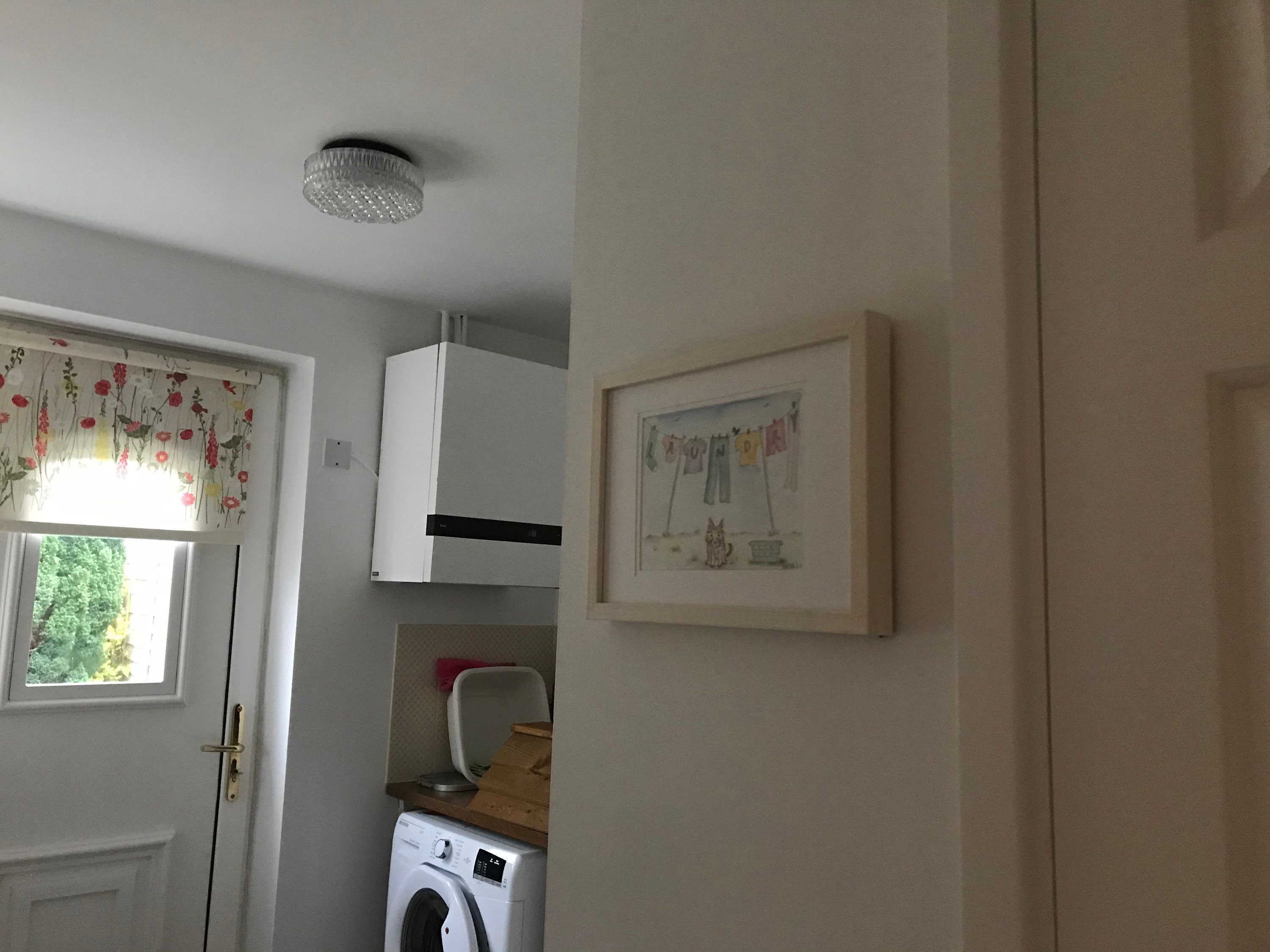 Love Your Laundry Room With This Whimsical Washing Line Watercolour ...