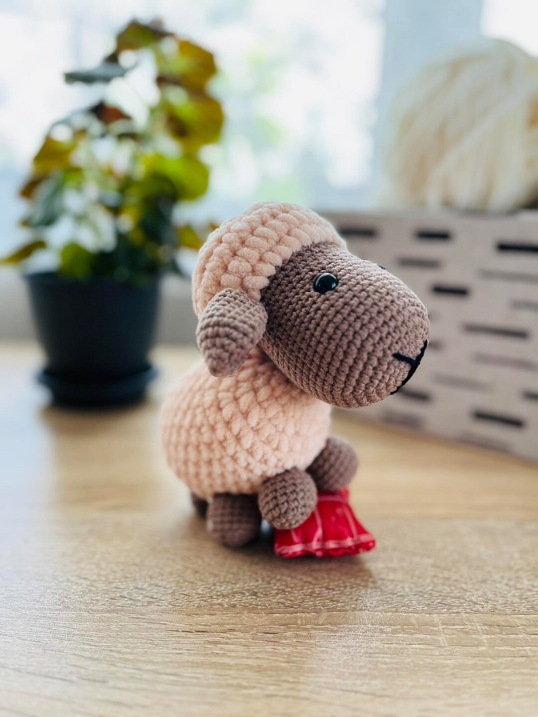 Crochet Pink Sheep | Plush Sheep | Amigurumi Sheep | Handmade Toys - Etsy