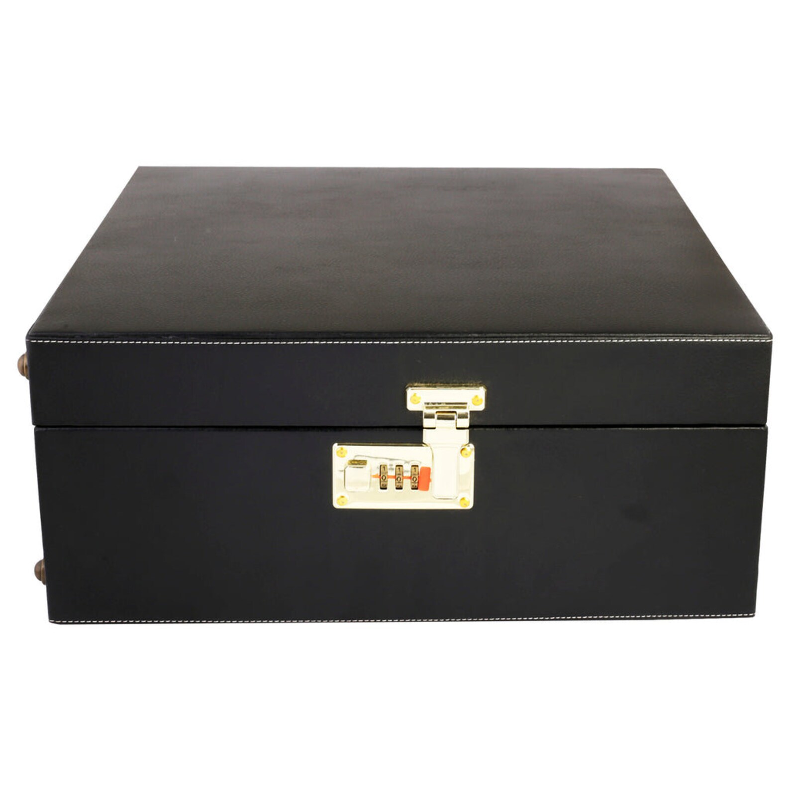 Leather Elegant Bar Accessories Tool | Portable Flaux Briefcase Bar Set ...