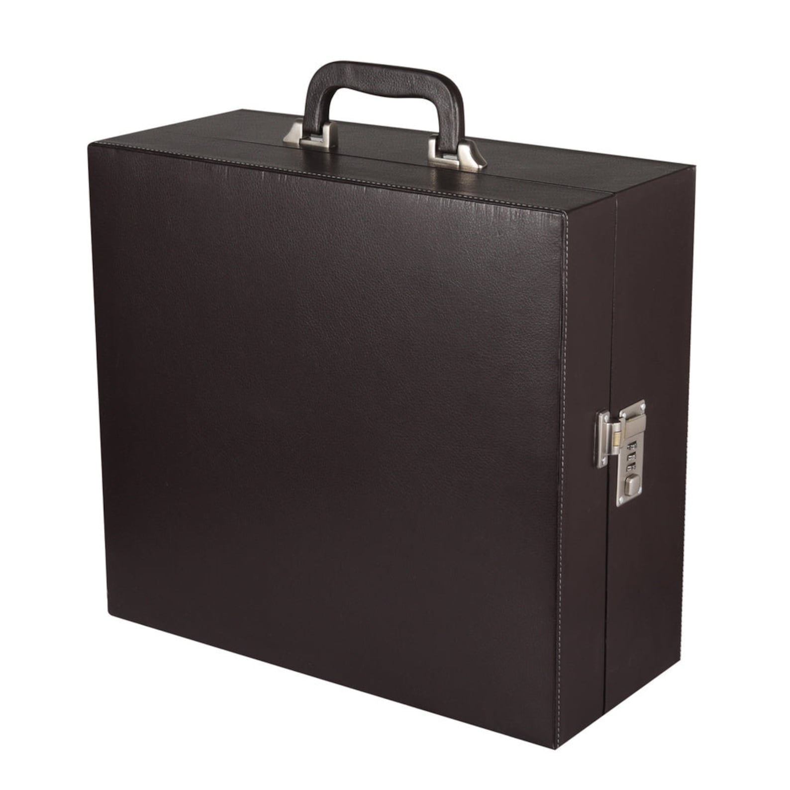 Blue Bar Accessories Tool Box | Portable Leatherette Briefcase Bar Set ...