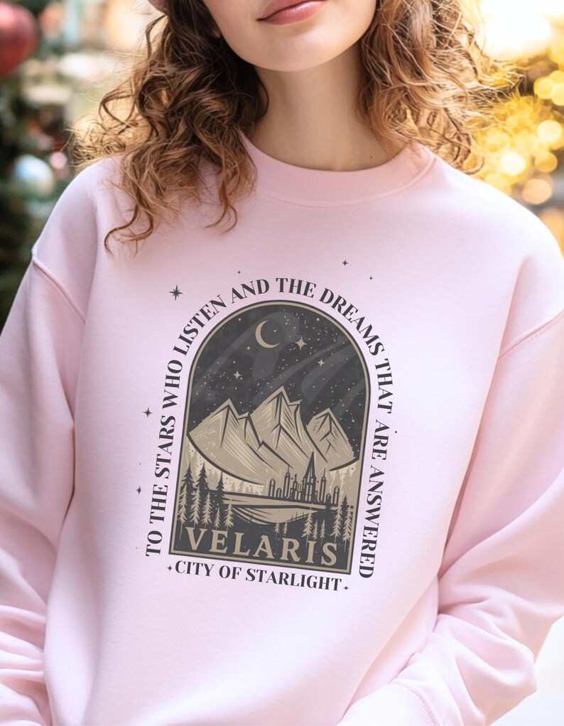 Velaris City of Starlight Sweatshirt,acotar Sweatshirt,the Night Court ...