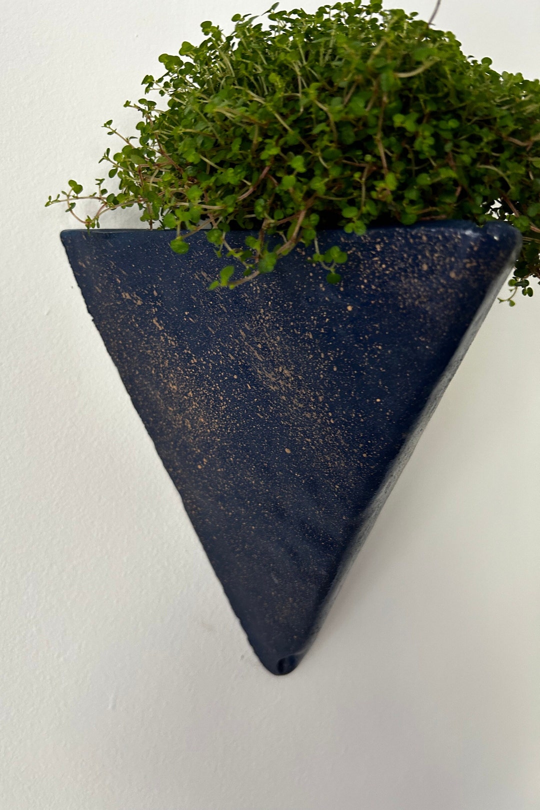 Geometric Wall Planters Triangular Pyramid Planter Hanging Flower Pots ...