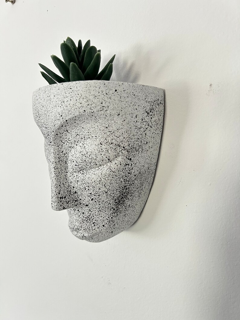 Head Planter Wall Planter Headplanters Face Planter Wall - Etsy
