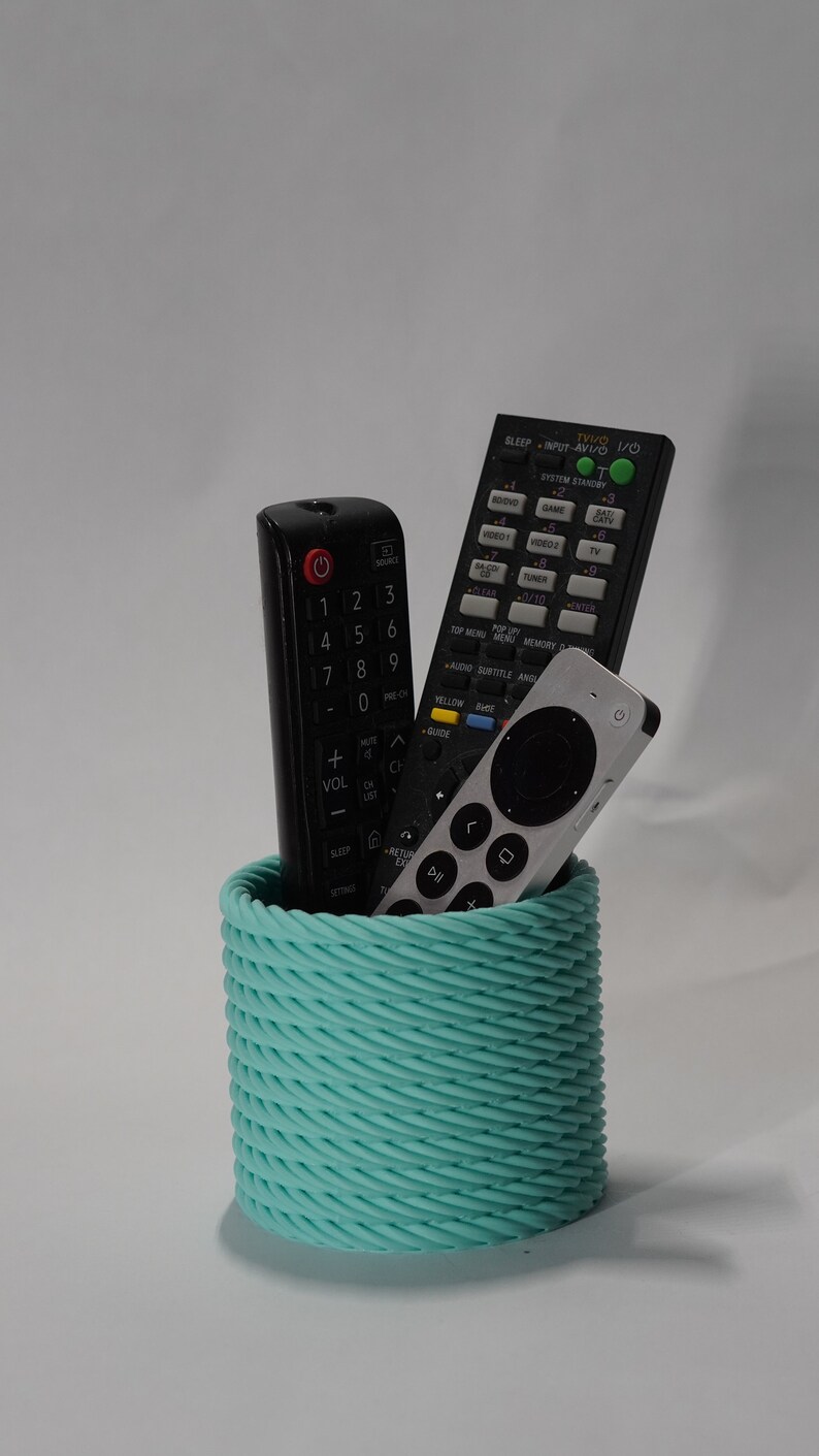 3D Printed Remote Holder Rope Style - Etsy