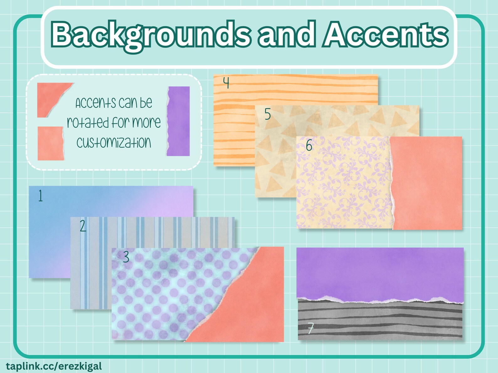 Scrapbook Stream Overlay Package | Twitch, Youtube, OBS Asset Theme ...