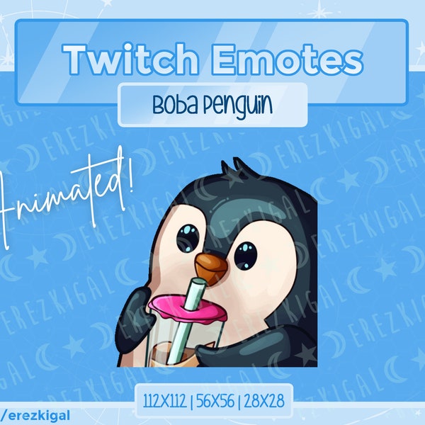 Tea Sipping Emote - Etsy