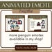 ANIMATED Giggle Penguin Emote | Kawaii, Cute, Laugh GIF Emotes for ...