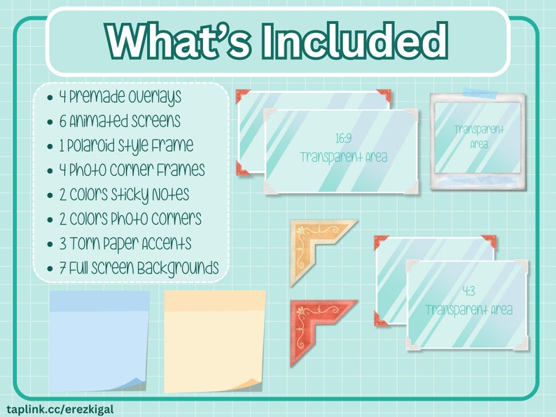 Complete Stream Overlay Bundle Twitch, Youtube, OBS Asset Theme Bundle ...