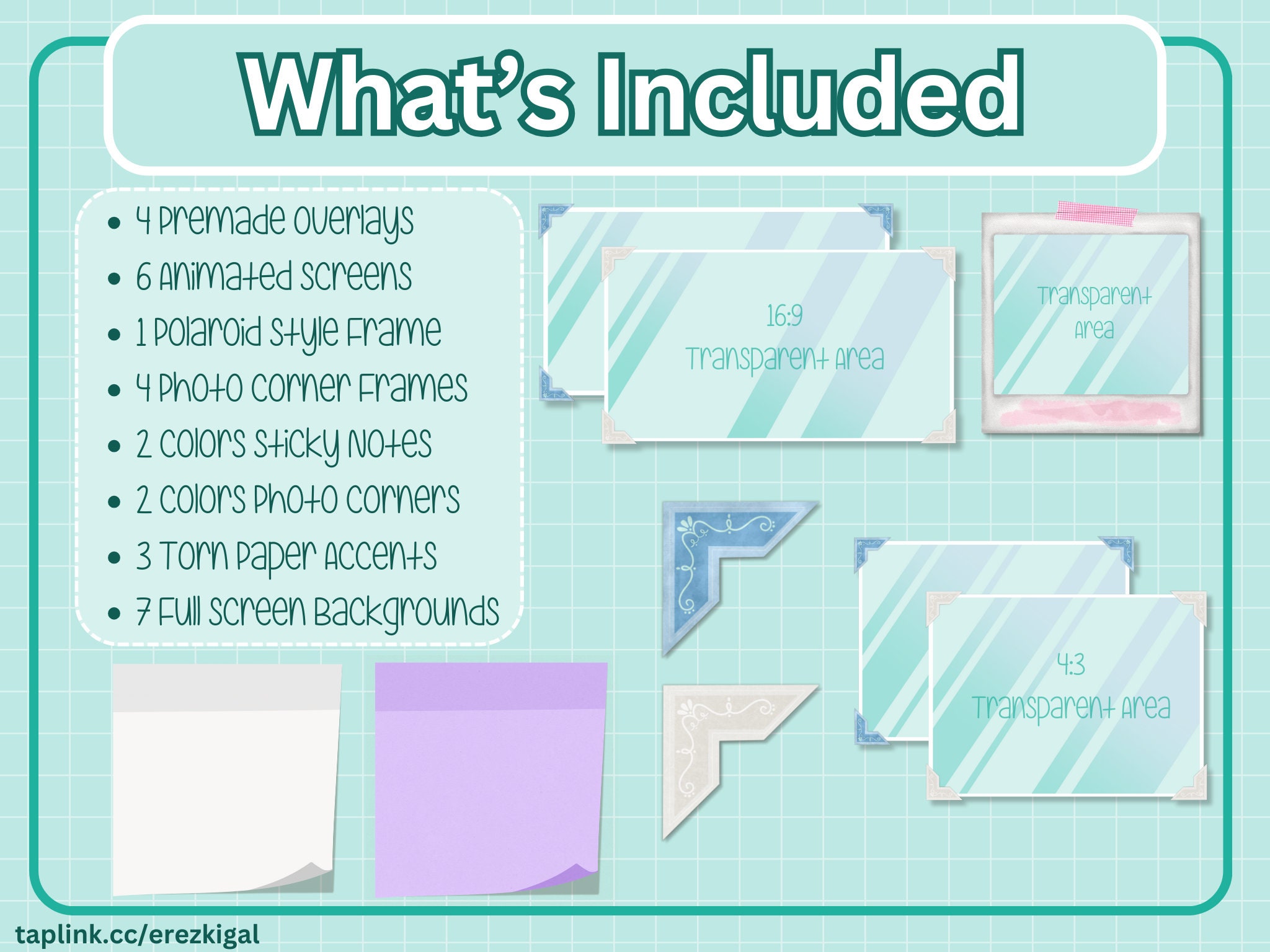 Complete Stream Overlay Bundle | Twitch, Youtube, OBS Asset Theme ...