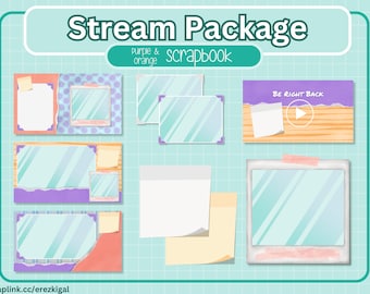 Complete Stream Overlay Bundle | Twitch, Youtube, OBS Asset Theme ...