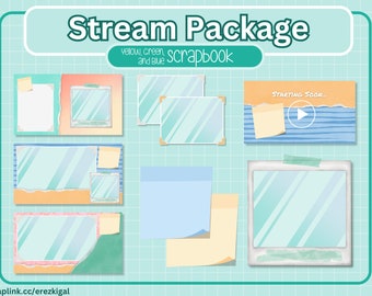 Complete Stream Overlay Bundle | Twitch, Youtube, OBS Asset Theme ...