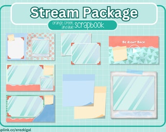 Complete Stream Overlay Bundle | Twitch, Youtube, OBS Asset Theme ...