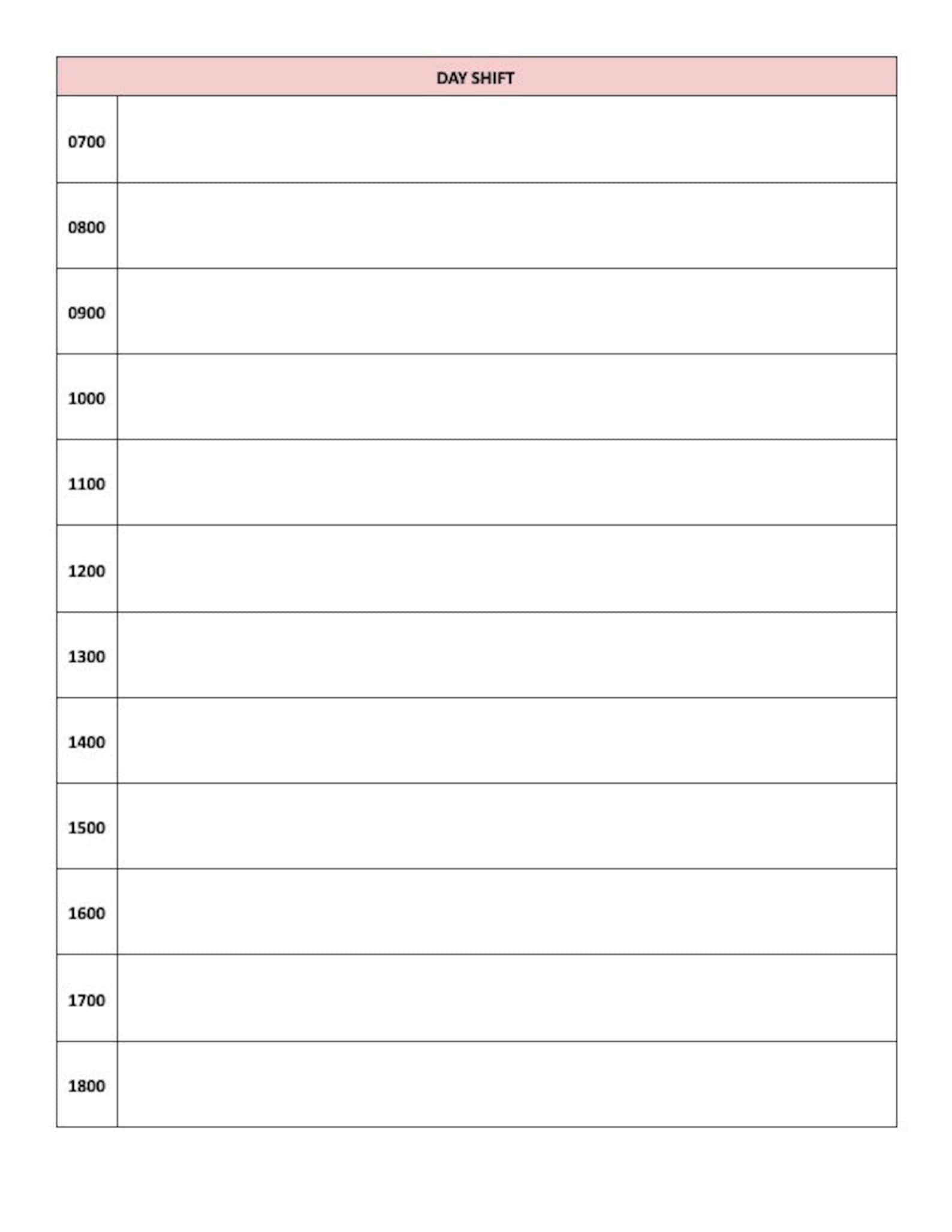 Printable Nursing Report Sheet, ICU Nurse Report Sheet PDF, Patient ...
