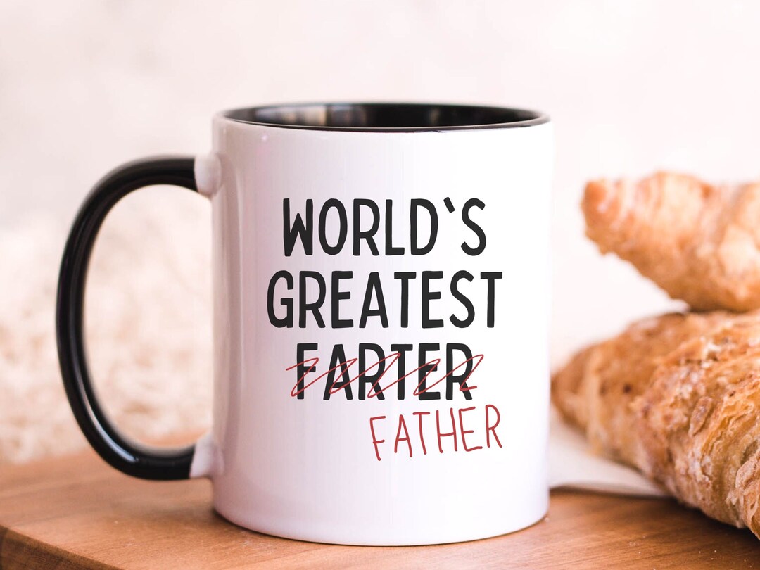 World Greatest Farter / Father Mug, Funny Mug for Dad, Dad Joke, Father ...
