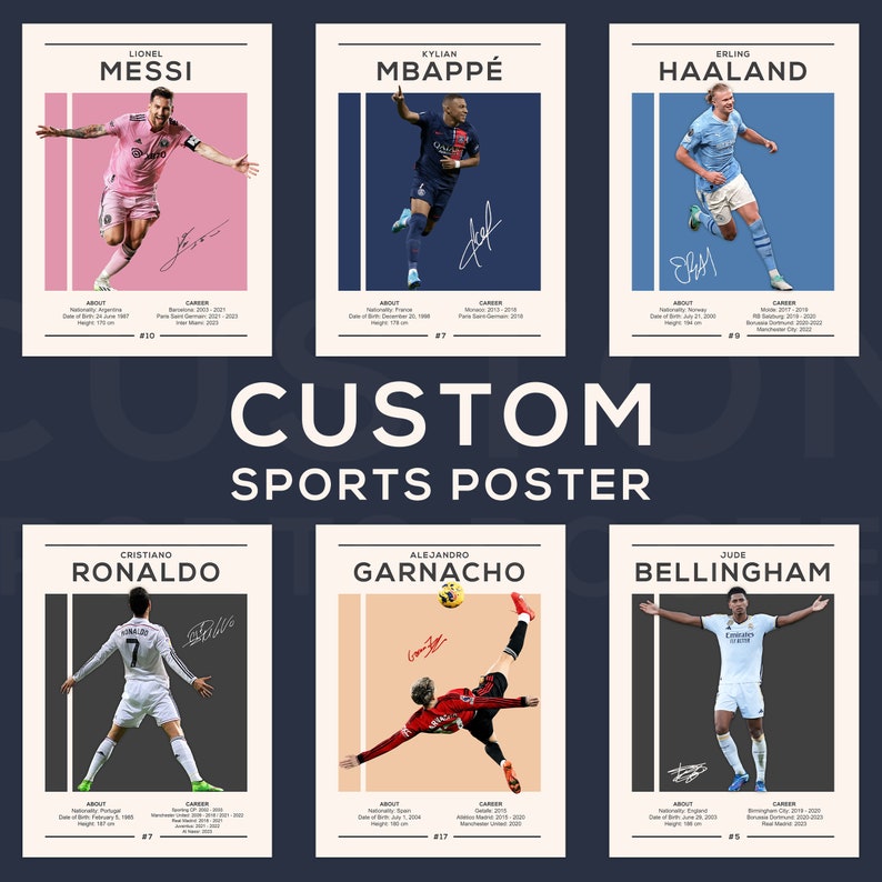 Alejandro Garnacho Poster, Alejandro Garnacho Print, Manchester United ...