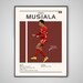 Jamal Musiala Poster | Jamal Musiala Print, Sports Poster, Football ...
