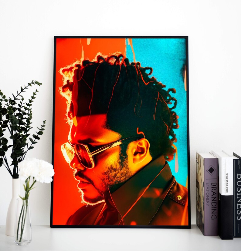 The Weeknd Poster the Weeknd, the Weeknd Merch, the Weeknd Wall Art, the Weeknd Art, Gift for ...