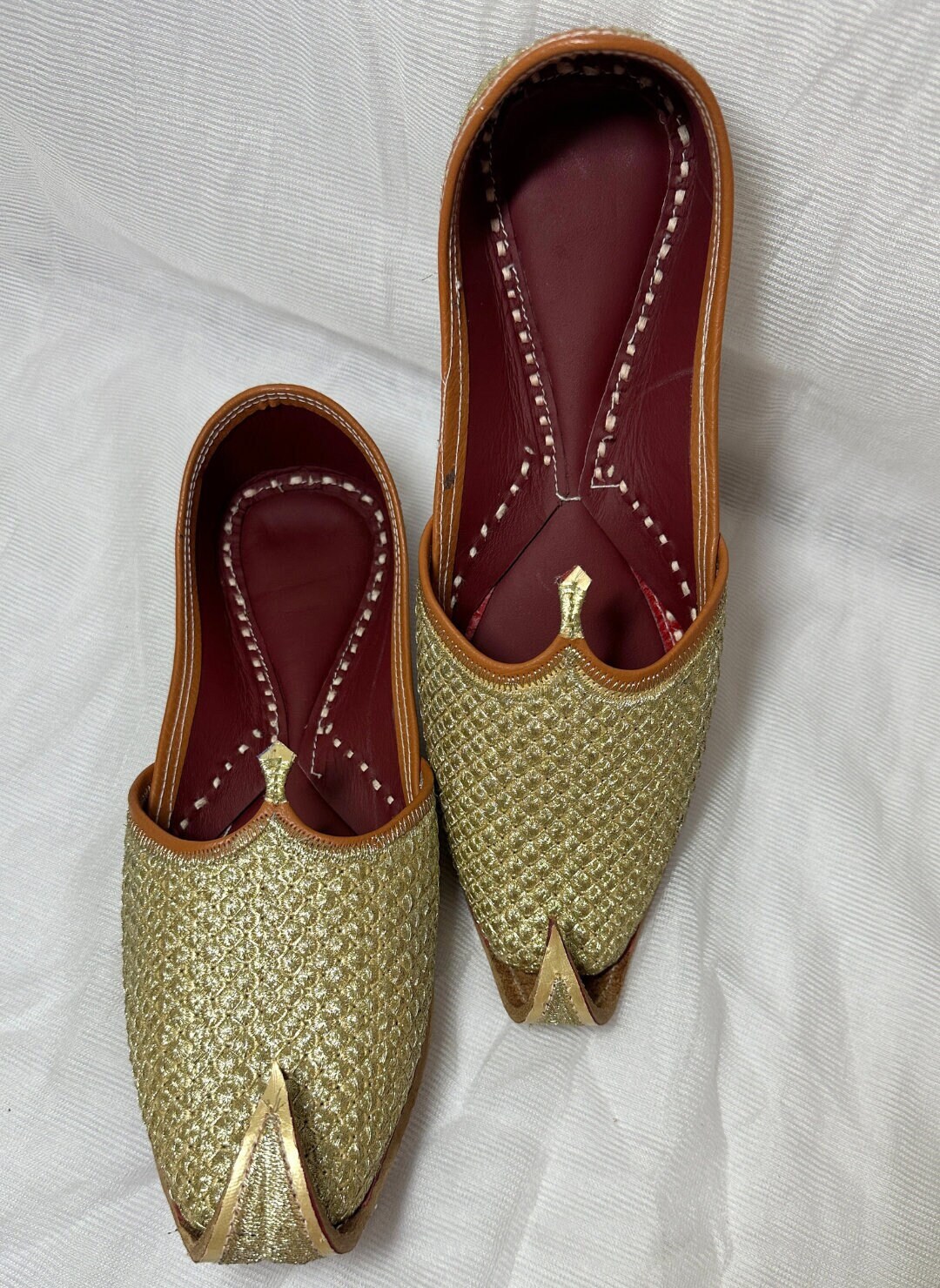 Men Punjabi Jutti Handmade Leather Shoes For Men Designer Etsy