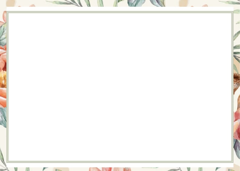 Printable Note Cards - Etsy