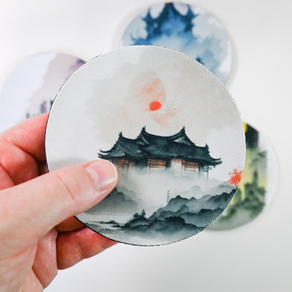 Asian Coasters - Etsy