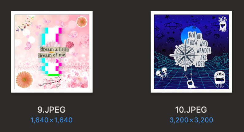 10 Cute Little Digital Designs With Short QUOTES Downloadable - Etsy