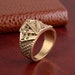Gold Poker Card Ring Luck Ring Handmade Ring Playing Card - Etsy