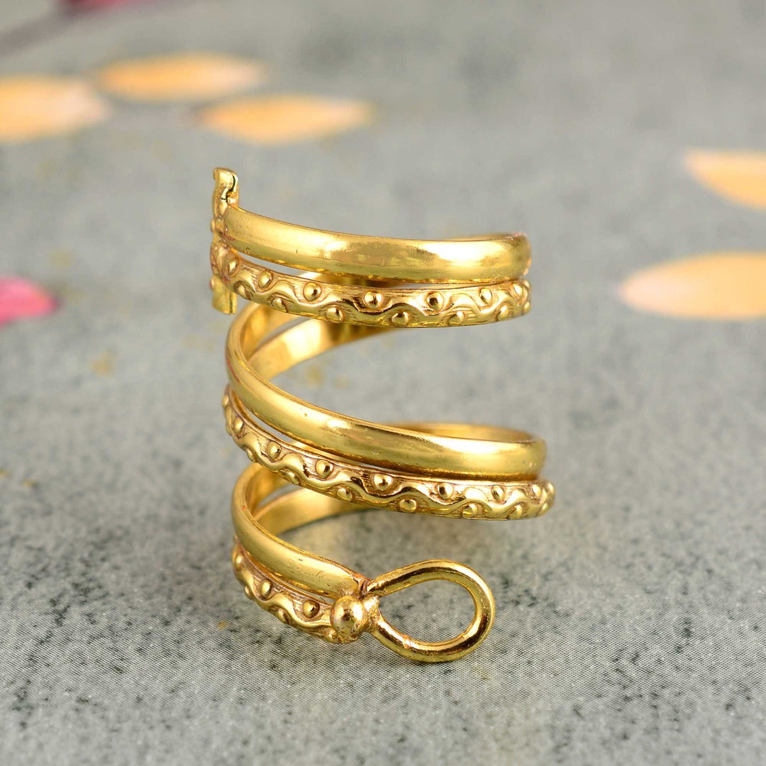 Lateral Deviation Arthritis Ring, Arthritis Finger Splint Ring, Brass ...