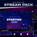 Radial Animated Stream Package-twitch Graphic Overlay/futuristic Modern ...