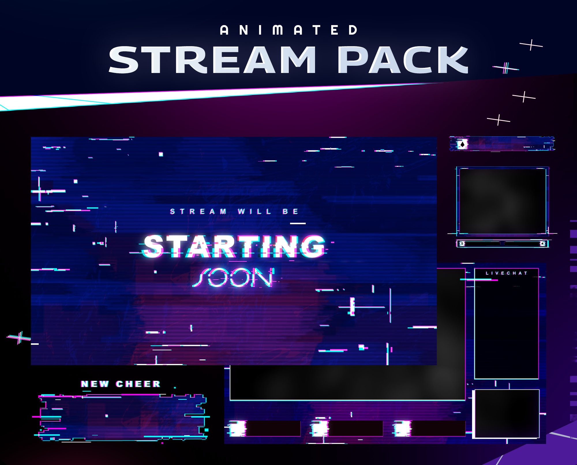 Malfunction Animated Stream Package-twitch Graphic - Etsy UK