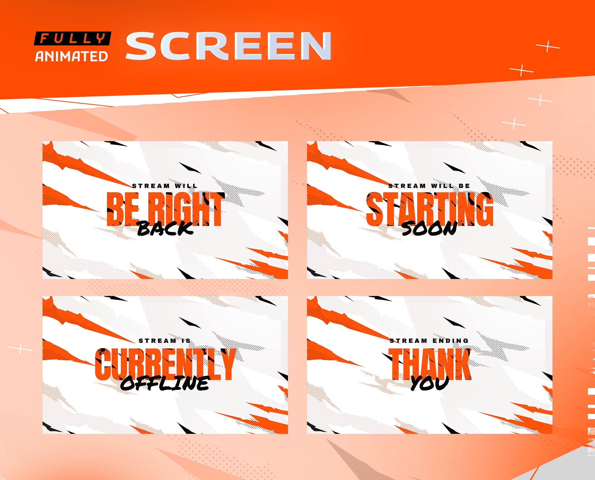 Bow Down Animated Stream Package Twitch Graphic Overlay/futuristic ...