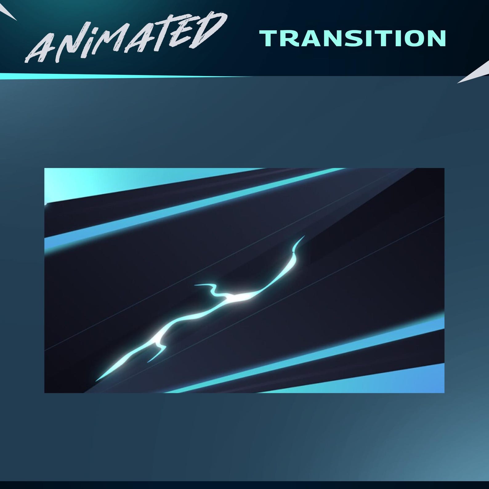 Animated Devour Stream Overlay: Neon Blue Sci-fi Design for Twitch and ...