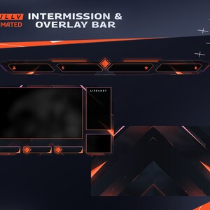 Inferno Animated Stream Package / Twitch Overlay Graphic/gamer/simple ...