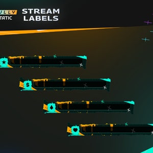 Animated Vandalism Alley Stream Pack: Neon Graffiti Style for Twitch ...