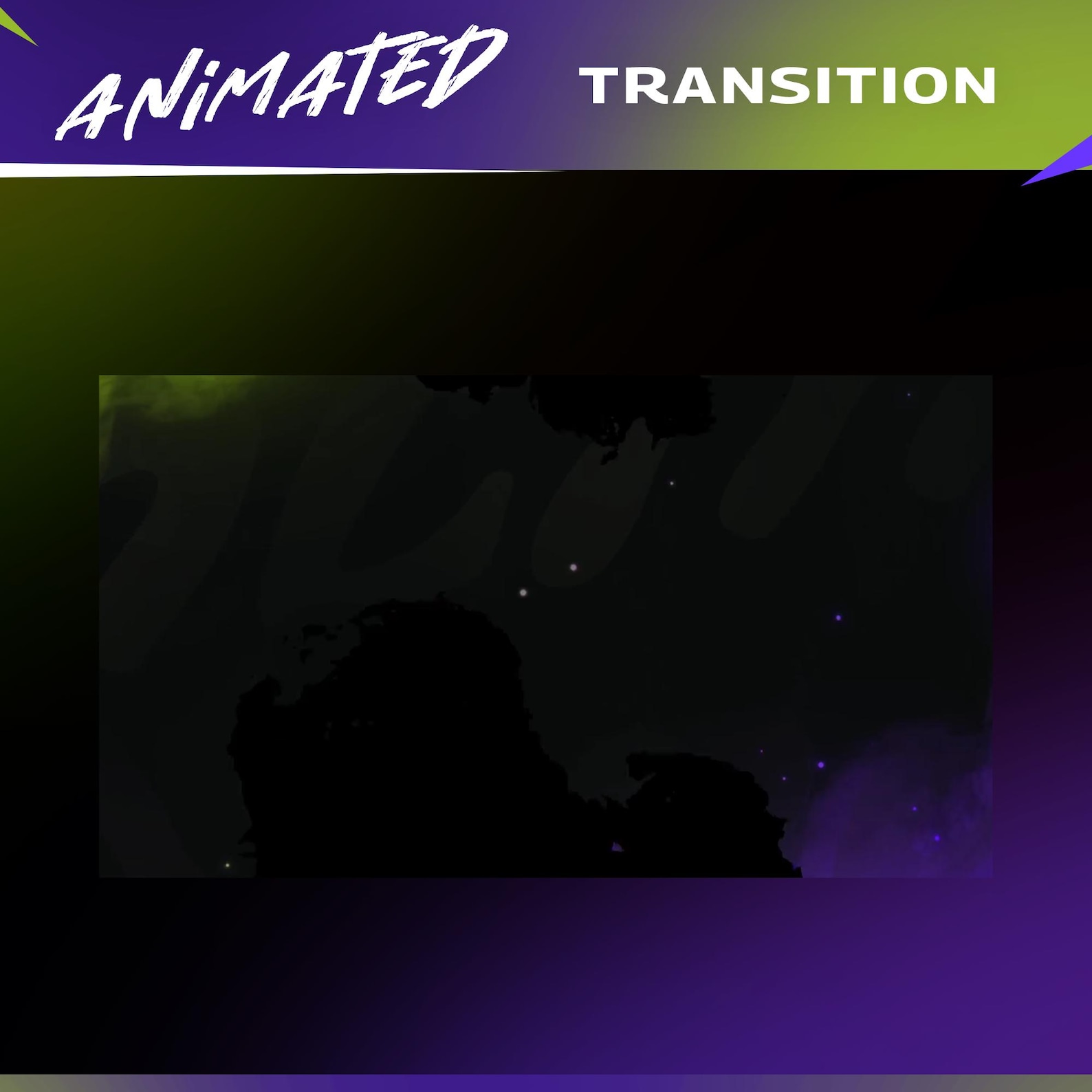 Animated Freehand Stinger | Neon Twitch Transition | Cyberpunk Gaming ...