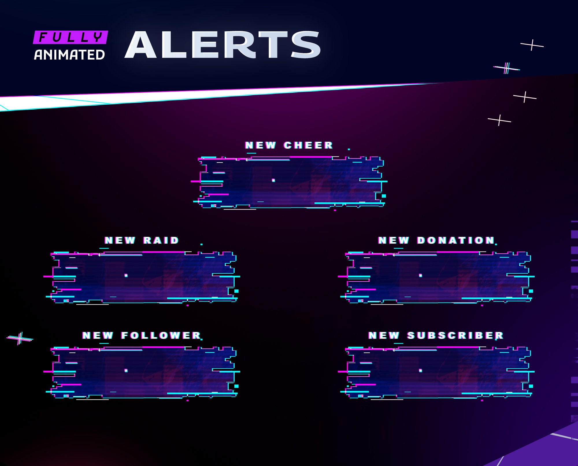 Malfunction Animated Stream Alert-twitch Graphic - Etsy