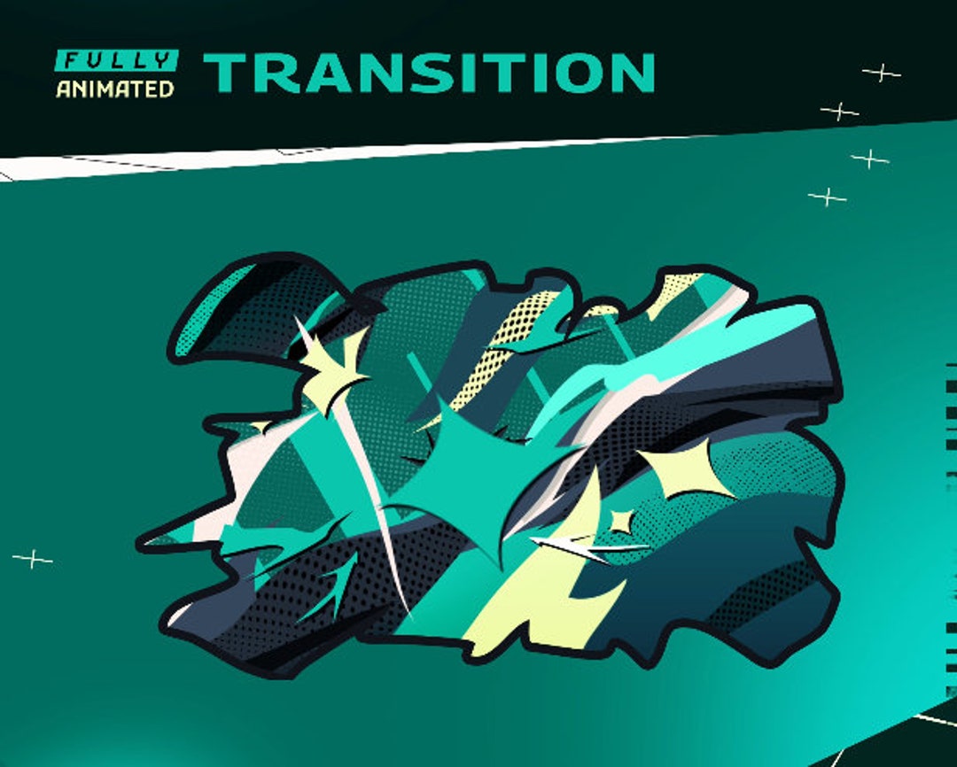 Persona Animated Stringer Transition for Twitch, Kick, Youtube/abstract ...