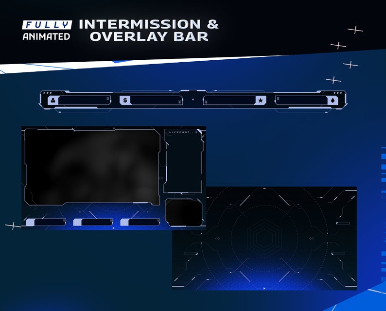 Terminator Animated Stream Package-twitch Graphic Overlay/futuristic ...